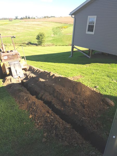 Bringing Home a CASE 360 Trencher Backhoe - Modern Survivalists